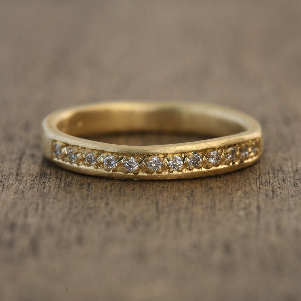 12 Diamond Ring – Yasuko Azuma Jewelry