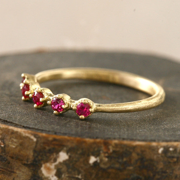 5 Ruby Ring – Yasuko Azuma Jewelry